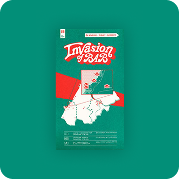 Invasion Maps - Space Invader Art Collection Tracker